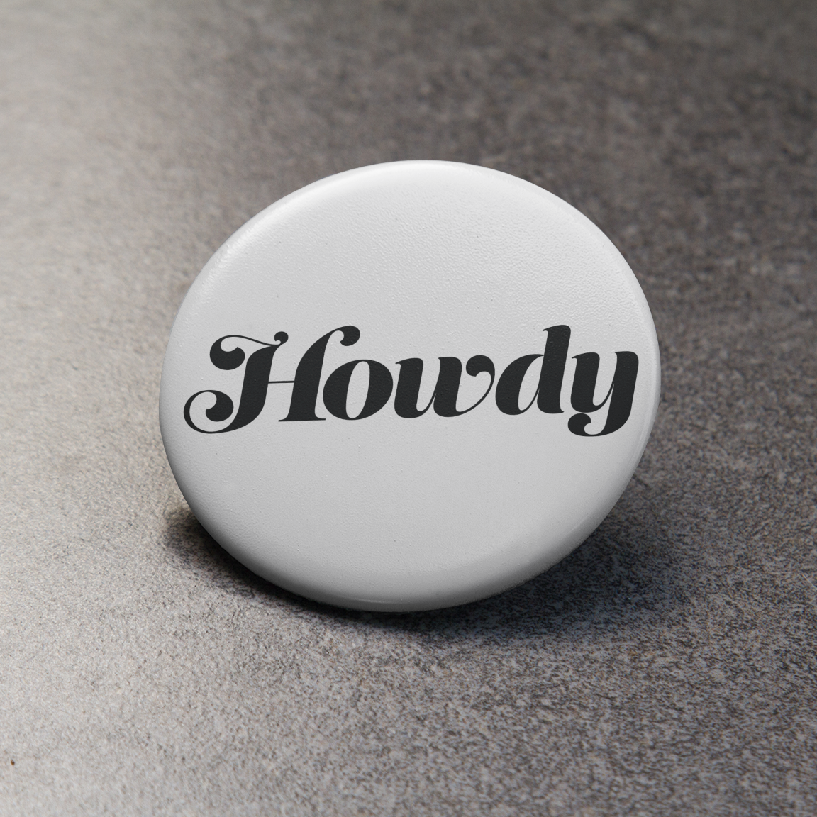 Howdy Button